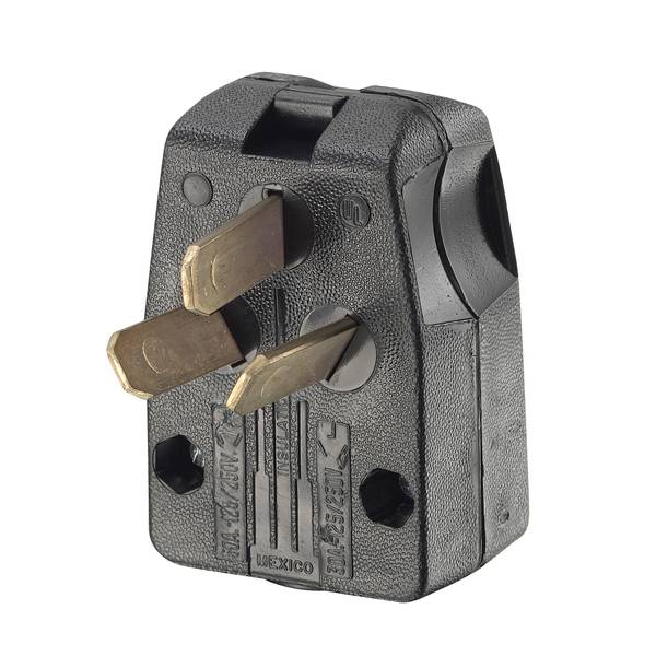 Leviton Dual Power Vinyl Angle Plug Non - Grounding - R50-00287-00T ...