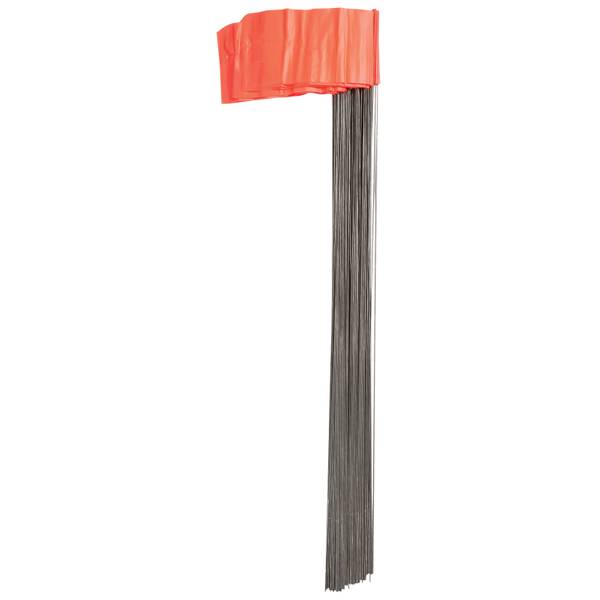 SMV Industries Fluorescent Orange Field Marking Flags, 100-Pack - 580 ...