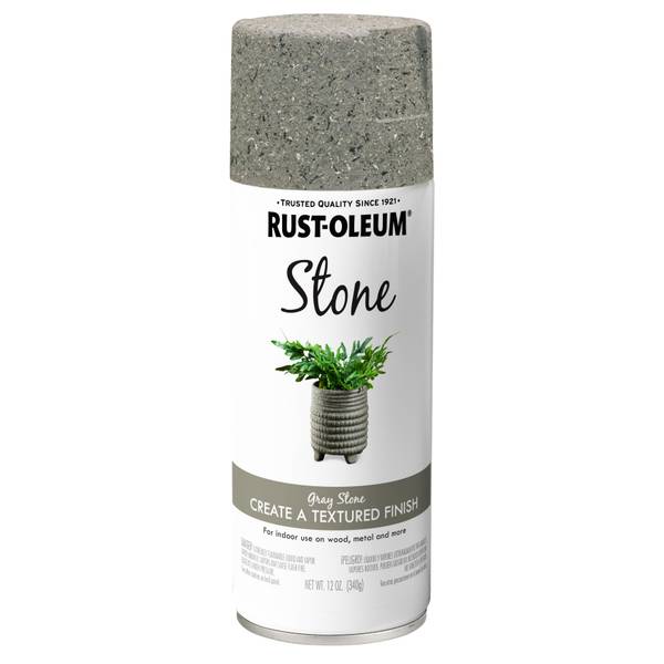 Rust-Oleum 12 oz Textured Spray Paint, Gray Stone - 7992830 | Blain's ...