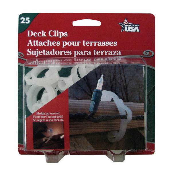 Adams 25-Count Deck Clips - 258279 | Blain's Farm & Fleet