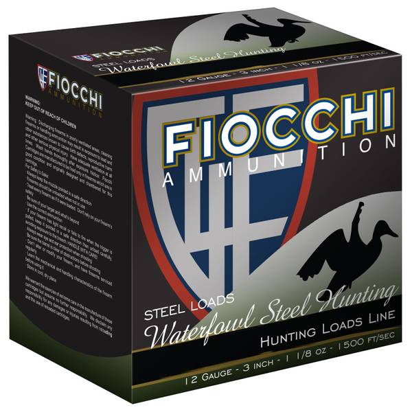 Fiocchi 12 ga 3" 1-1/8 oz #6 1500 FPS Speed Steel - 123ST6 | Blain's ...
