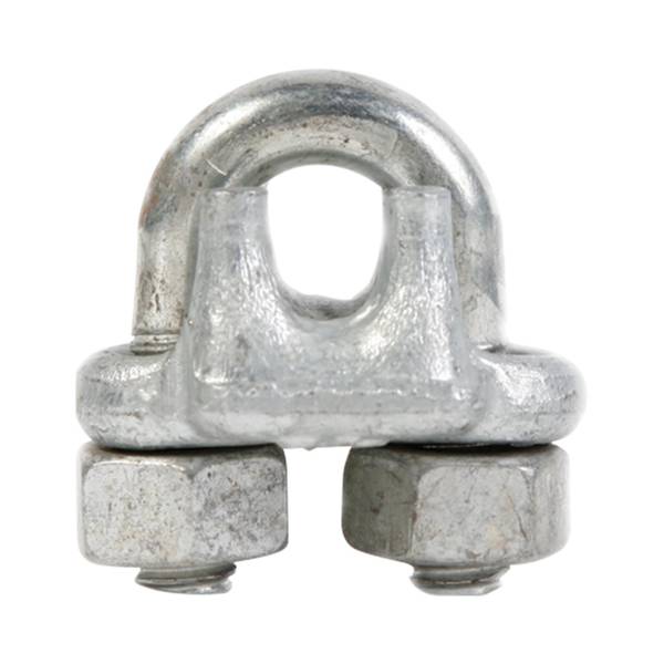 Baron Manufacturing Zinc Plated Wire Rope Clip, 3/8" - 260-3/8 | Blain ...