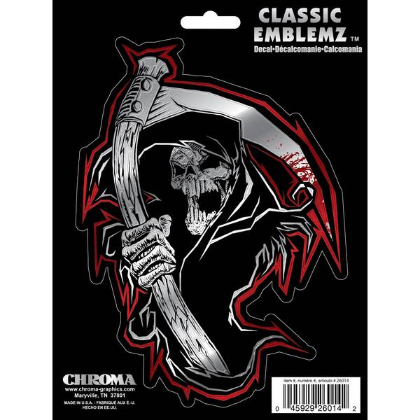Chroma Graphics Reaper Skull Classic Decal - 26014 | Blain's Farm & Fleet
