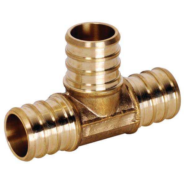 JMF PEX X PEX X PEX Brass Tee - LF6246006060602 | Blain's Farm & Fleet