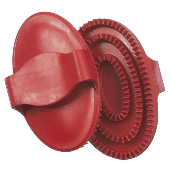 JT International Large Rubber Curry Comb - 68-24418-5-0 | Blain's Farm ...