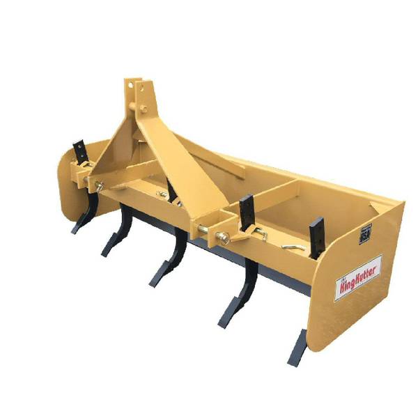 King Kutter 5' Hinged Back Box Blade - H-BB-60-YK | Blain's Farm & Fleet