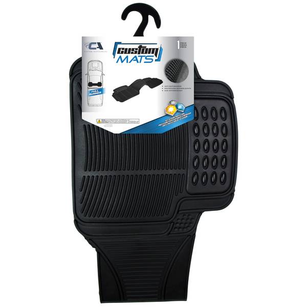 Custom Accessories 1-Piece Rubber Interior Runner Floor Mat - 78977 ...