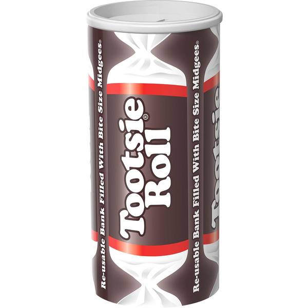 Tootsie Roll 4 oz Midgees Bank - 43693 | Blain's Farm & Fleet