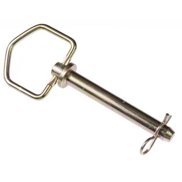 Double HH Zinc Plated Hitch Pin with Clip, 5/8 Double HH Zinc Plated Hitch Pin with Clip, 5/8