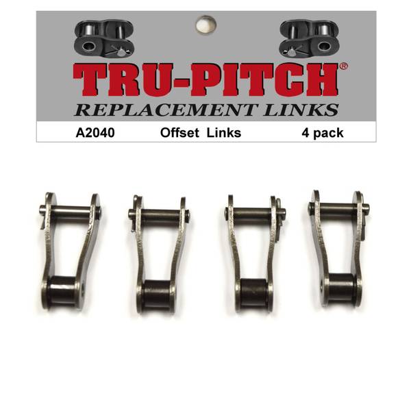 Daido 4-Pack #2040 A -Type Double Pitch Roller Chain Offset Links ...