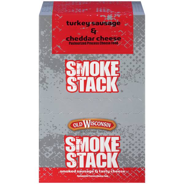 Old Wisconsin 1 oz Smoke Stack Beef & Cheese stick - 11800 | Blain's ...