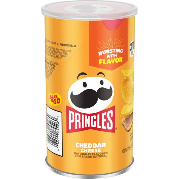 Pringles 2.5 oz Grab N Go Cheddar Chips - 551902 | Blain's Farm & Fleet