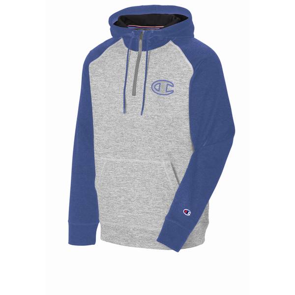 Champion Men's Stadium Fleece 1/4 Zip Hoodie - S4534G8D-XL | Blain's ...