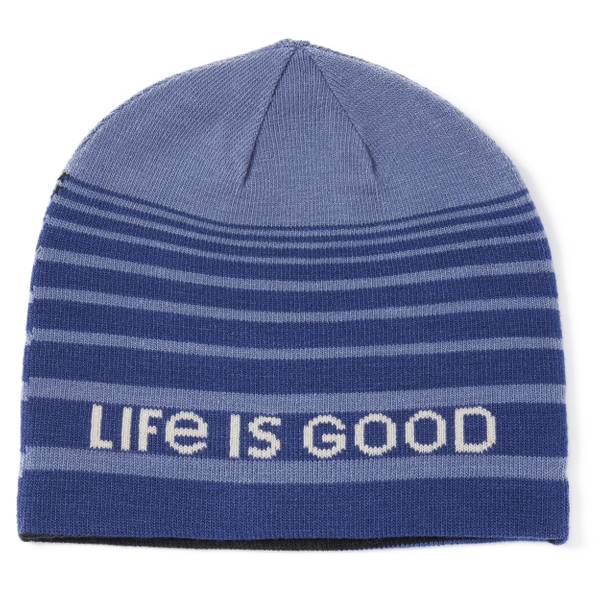 Life Is Good Men's Reversible Beanie - 58694-OS | Blain's Farm & Fleet