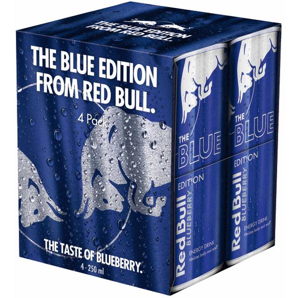 Red Bull 4 Pack 8.4 oz Blue Edition - RB40218 | Blain's Farm & Fleet