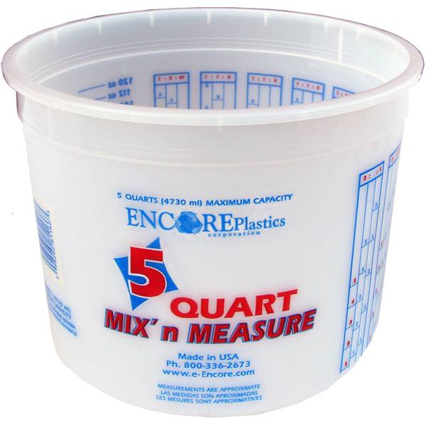 Encore 5 Quart Mix' N Measure Container - 1045181 | Blain's Farm & Fleet