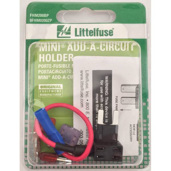 Littelfuse Mini Add-a-Circuit Holder - 0FHM0200ZP | Blain's Farm & Fleet