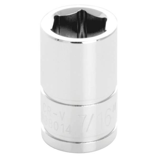 Performance Tool 3/8" Drive 7/16" 6 Point Socket - W38014 | Blain's ...