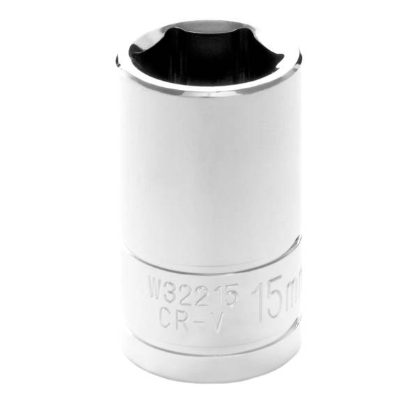 Performance Tool 1/2" Drive 15mm 6 Point Socket - W32215 | Blain's Farm ...