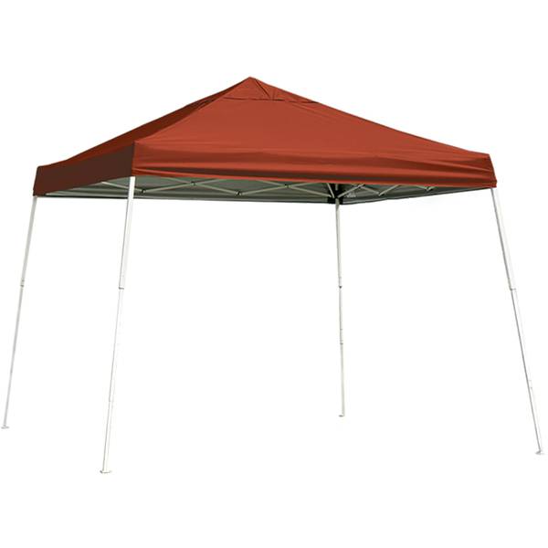 ShelterLogic Sport Series Pop-Up Slant Leg Canopy, Red, 10'x10' - 22556 ...