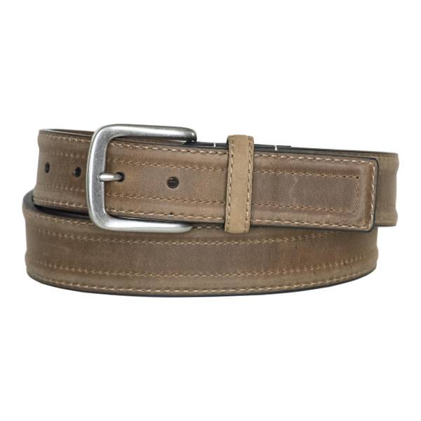 Work N' Sport Men's Welted Edge Dress Belt, Brown, 32 - 3403Q02AA-200 ...