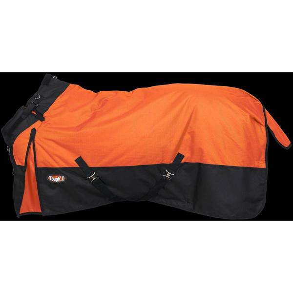 Tough-1 1200D Waterproof Poly Snuggit Turnout Blanket, Orange, 78" - 32 ...
