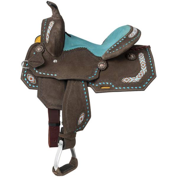 Tough-1 Sonora Barrel Saddle, 12" - SR2222-83-12 | Blain's Farm & Fleet