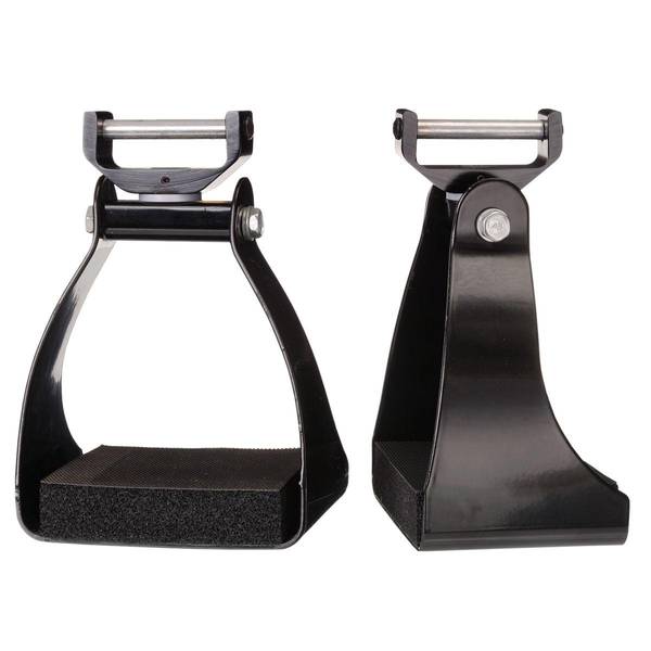 Tough-1 2 1/2" Swivel and Lock Endurance Stirrups - 57-2046-2-2.5 ...
