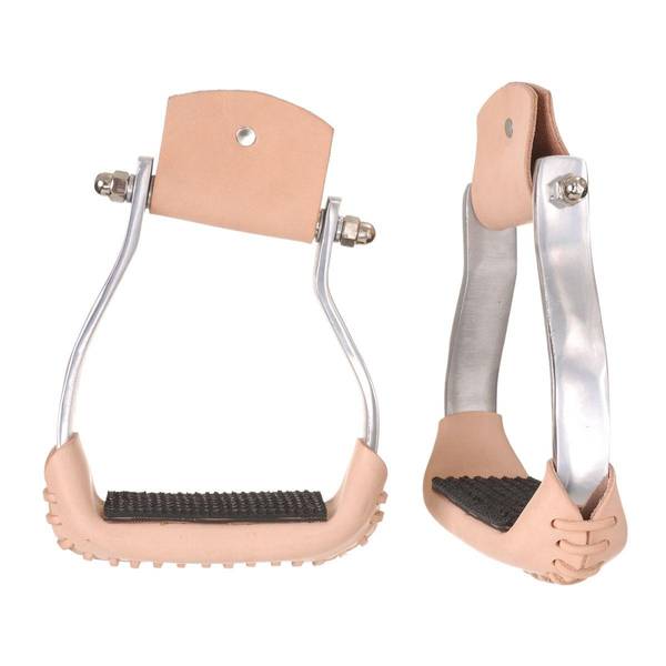 Tough-1 2" Aluminum Angled Stirrups - 57-9992-2-0 | Blain's Farm & Fleet