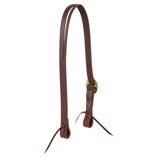 Weaver Leather Working Tack Split Ear Headstall, 1", Solid Brass - 10 ...