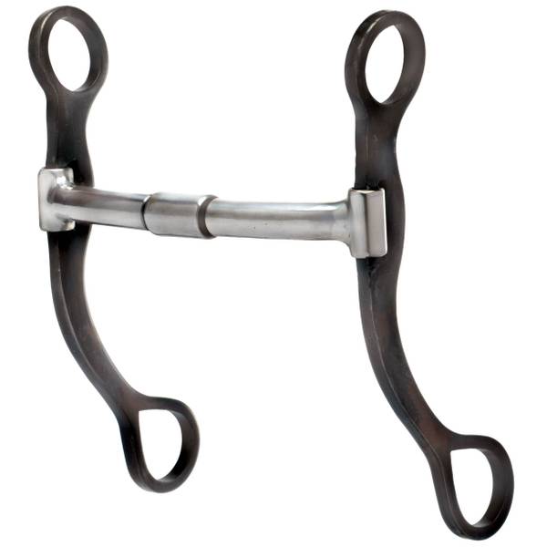 Weaver Leather Professional Antiqued Shank Bit, 5" Sweet Iron Mouth ...