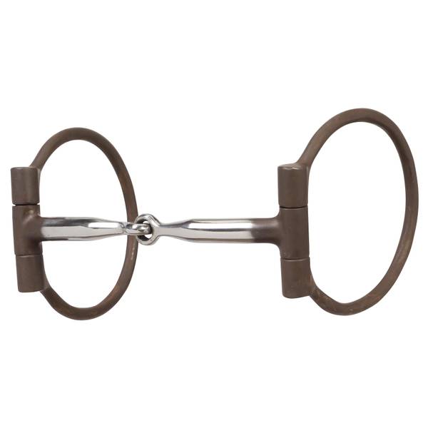 Weaver Leather All Purpose Offset Dee Bit with 5" Sweet Iron Snaffle ...