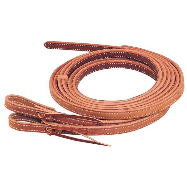 Weaver Leather 5/8" x 8' Doubled and Stitched Heavy Harness Split Reins ...