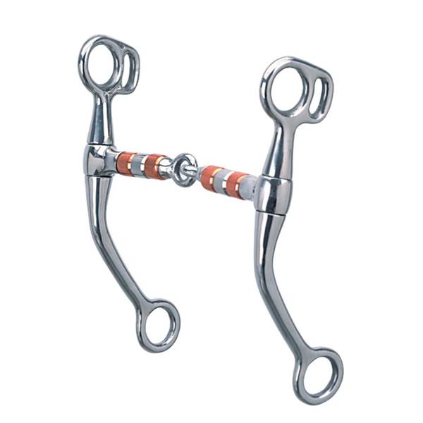 Weaver Leather Stainless Steel 5" Roller Mouth Tom Thumb Snaffle Horse ...