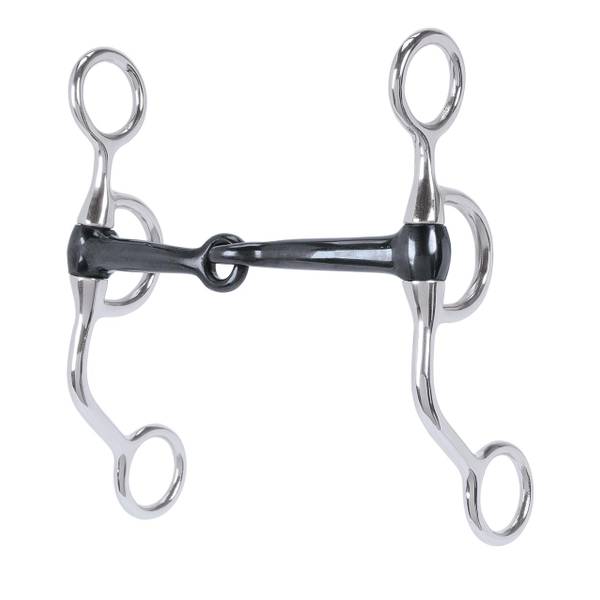 Weaver Leather Professional Argentine Bit, 5" Sweet Iron Snaffle Mouth ...