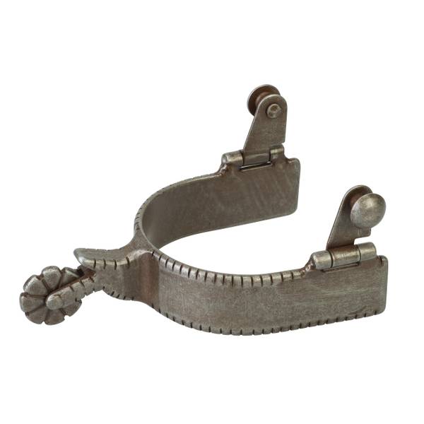Weaver Leather Men's Spurs with Plain Buffed Brown Band - 25-7825 ...