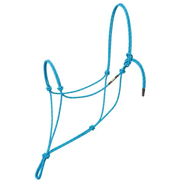 Weaver Leather Reflective Rope Halter, Blue - 35-9605-R2 | Blain's Farm ...