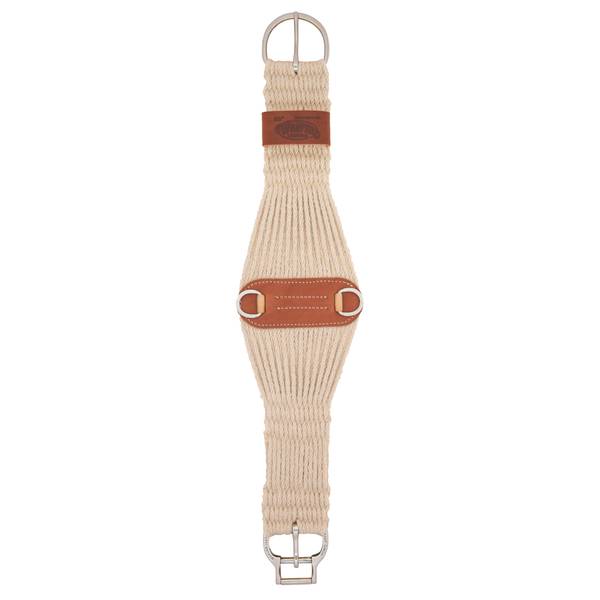 Weaver Leather Natural Blend 27 Strand Roper Smart Cinch with Roll Snug ...