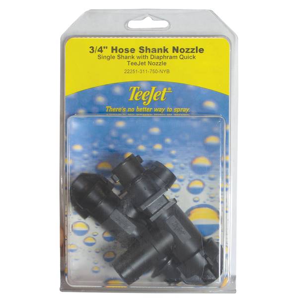TeeJet PKG OF (2) SINGLE HOSE SHANK CHECK VALVE-3/4" - 7771810 | Blain ...
