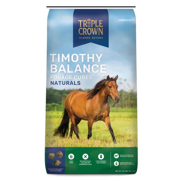 Triple Crown 50 lb Timothy Balance Cubes - G4114 | Blain's Farm & Fleet