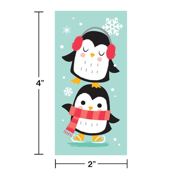 Creative Converting 10-Count Swankie Holiday Penguins - 346172 | Blain ...