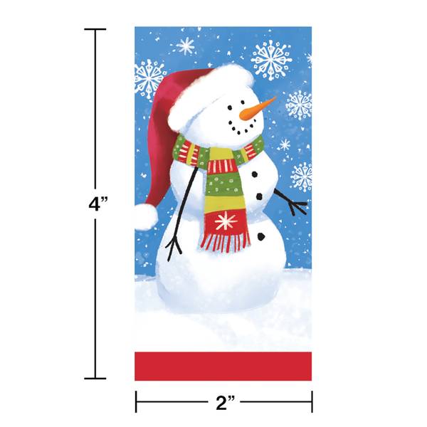 Creative Converting 10-Count Swankie Snowman - 346174 | Blain's Farm ...
