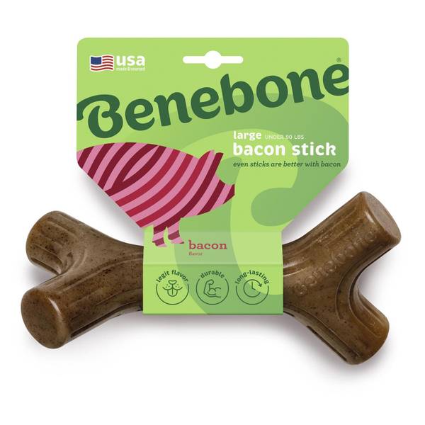 Benebone Large Bacon Stick - 813244 | Blain's Farm & Fleet