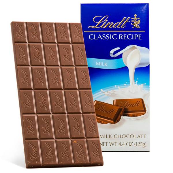 Lindt 4.4oz Classic Milk Chocolate Bar - 503215 | Blain's Farm & Fleet