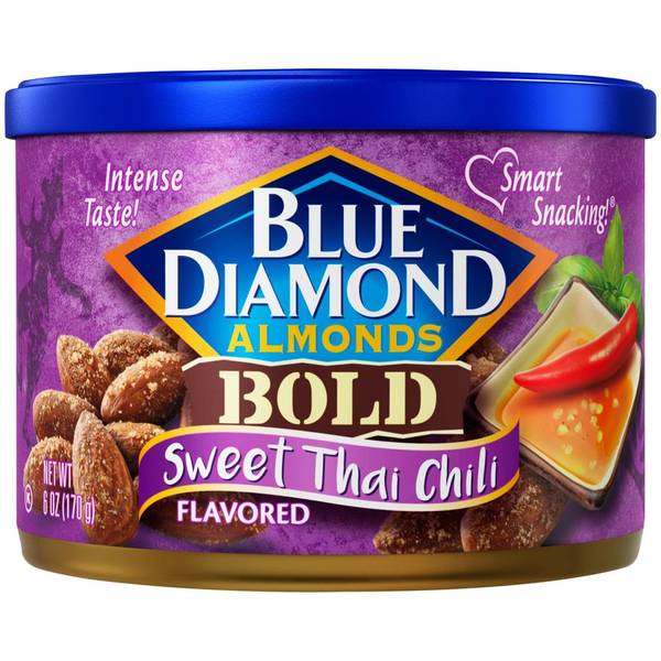 Blue Diamond 6 oz Thai Chili Bold Almonds - 707708 | Blain's Farm & Fleet