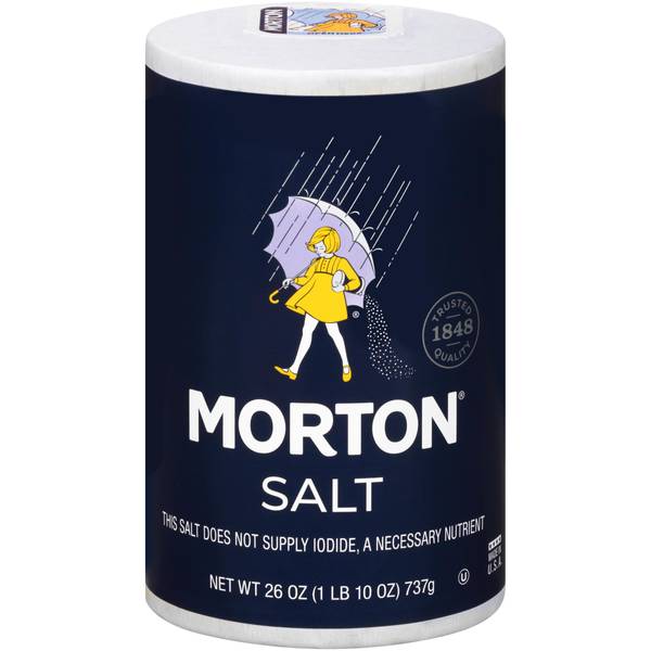 Morton 26 oz Plain Table Salt - 322245 | Blain's Farm & Fleet