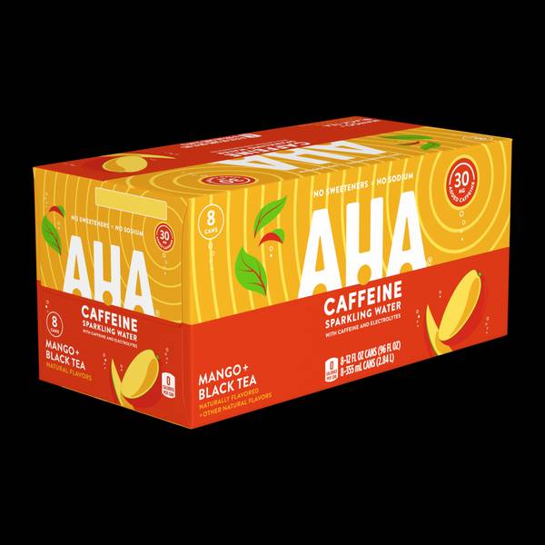 Aha Sparkling Water Mango at Carmela Schatz blog