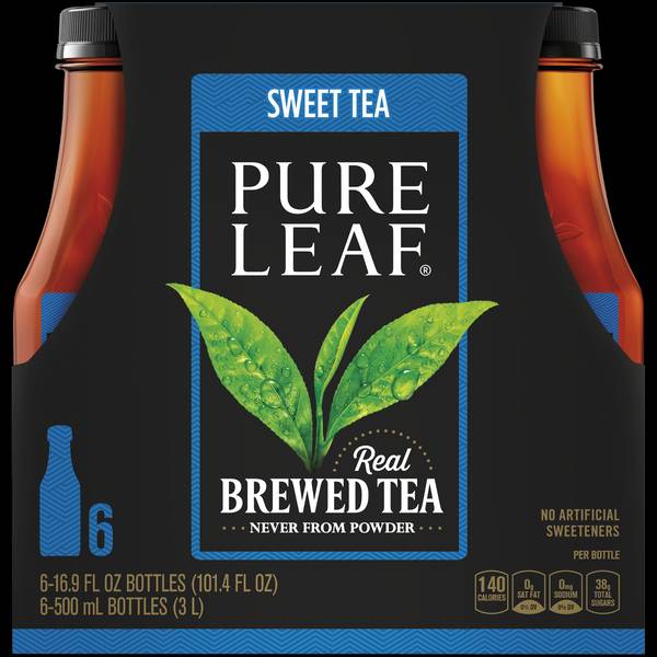 Pure Leaf 6-Pack 16.9 oz Real Brewed Tea Sweet Tea - 169107 | Blain's ...