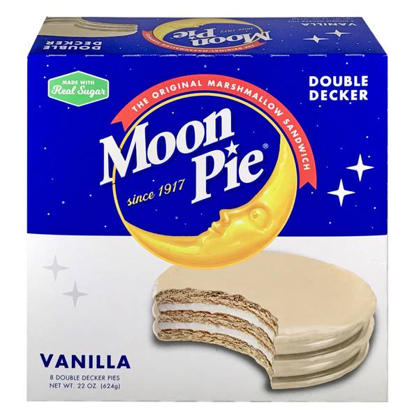 Moon Pie 8-Count Vanilla Moon Pie - 150229 | Blain's Farm & Fleet