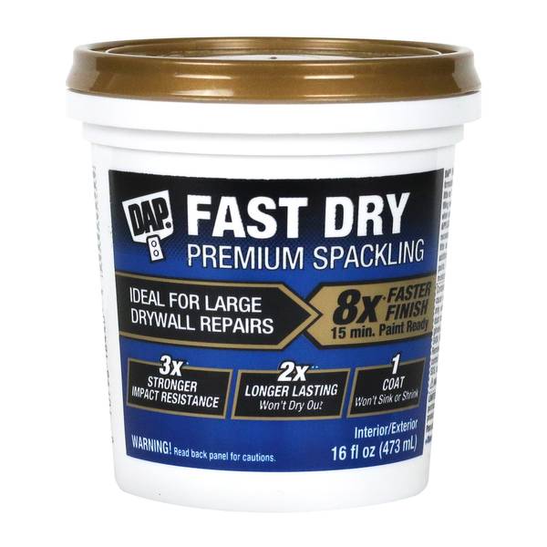 DAP 16 oz Fast Dry Premium Spackling - 7079818440 | Blain's Farm & Fleet